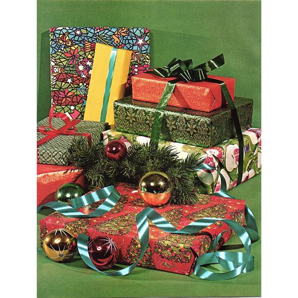 None and/or Unknown | Other | Stacks Of Christmas Presents 97s Retro ...
